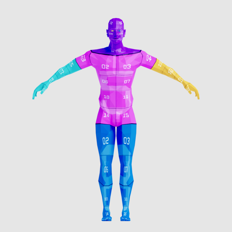 [3D] Fit Man Base Mesh ⋆ Studio Ochi