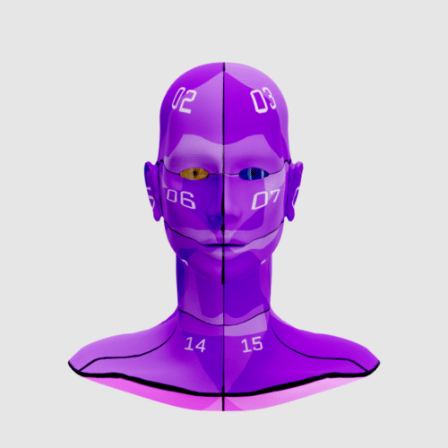 [3D] Woman Head Base Mesh ⋆ Studio Ochi