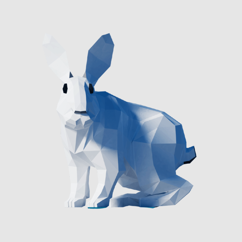 [3D] Low Poly Bunny ⋆ Studio Ochi