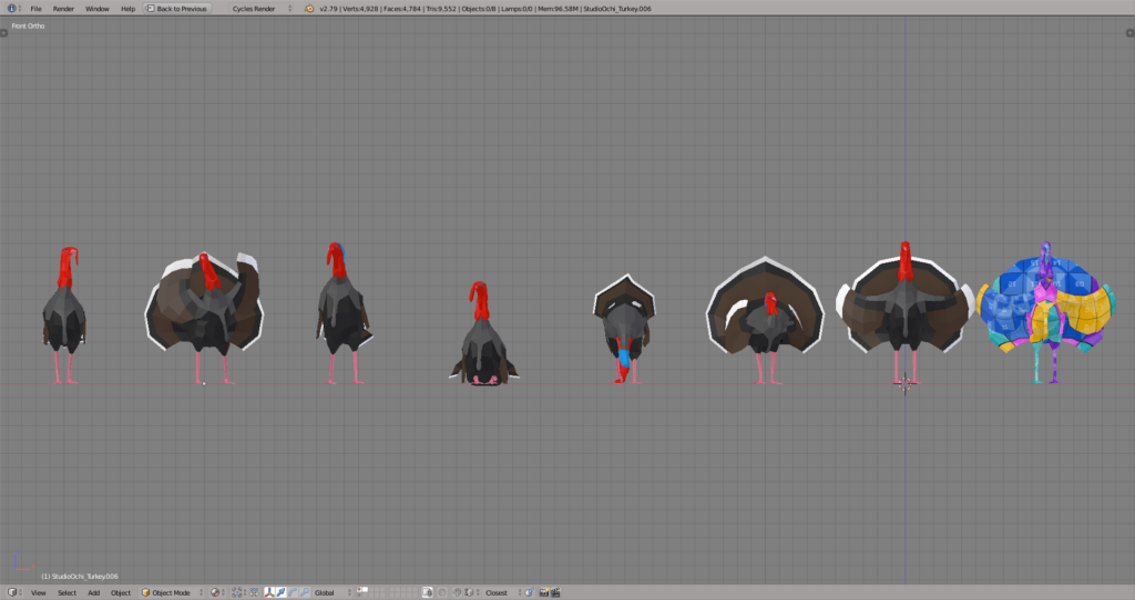 [3D] Low Poly Turkey ⋆ Studio Ochi