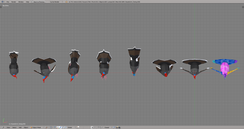 [3D] Low Poly Turkey ⋆ Studio Ochi