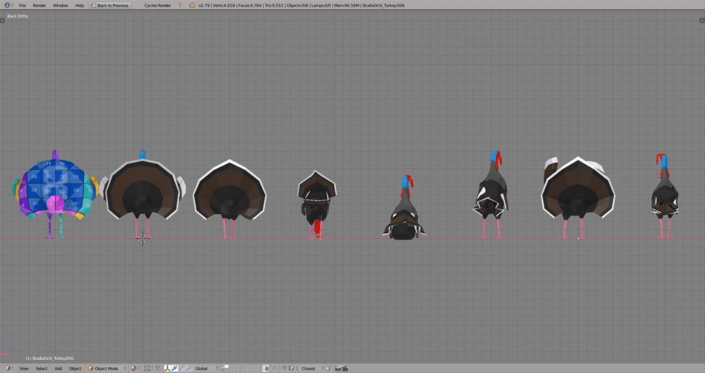 [3D] Low Poly Turkey ⋆ Studio Ochi