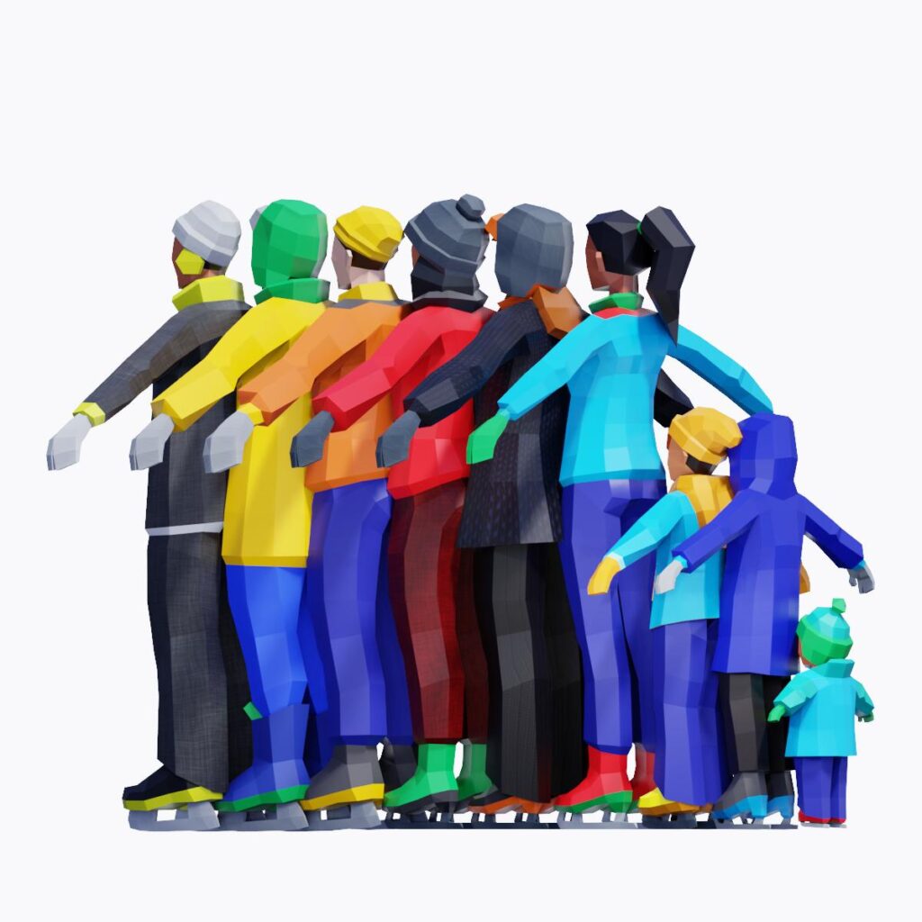 Low Poly People ⋆ 3D Models by Studio Ochi